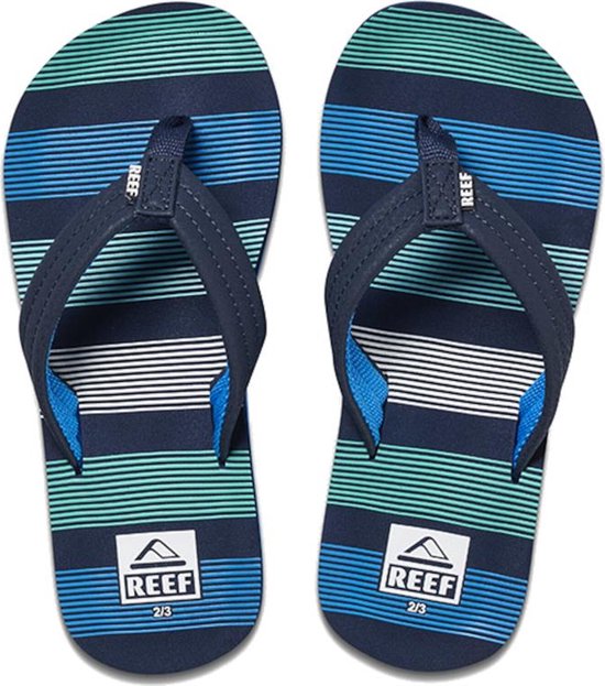 Reef Slippers Kids Ahi Deep Sea Stripes 33/34 | bol.com