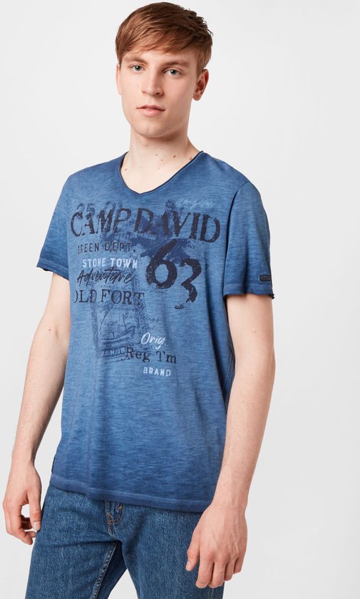 Camp David shirt Navy-Xl | bol.com