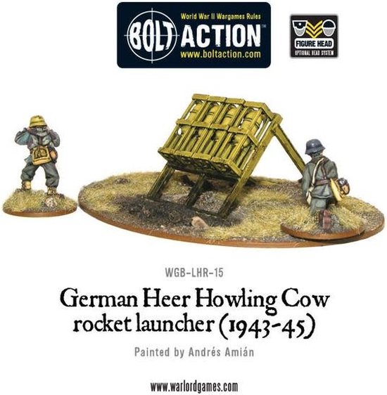German Heer Howling Cow rocket launcher (1943-45) | bol