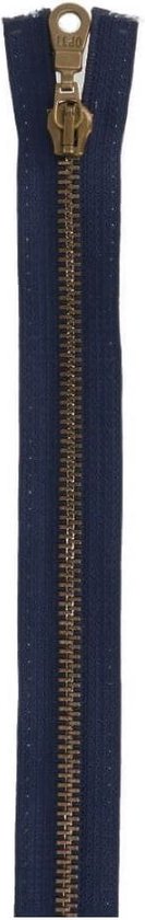 Opti Rits - Deelbaar - Blauw - Antiek Kopertandjes - 80 cm | bol.com