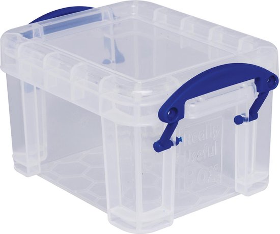 Really Useful Box 0,14 liter, transparant 150 stuks | bol