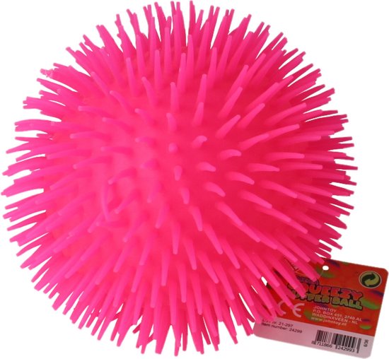 Fluffy Bal Roze 23cm | bol.com