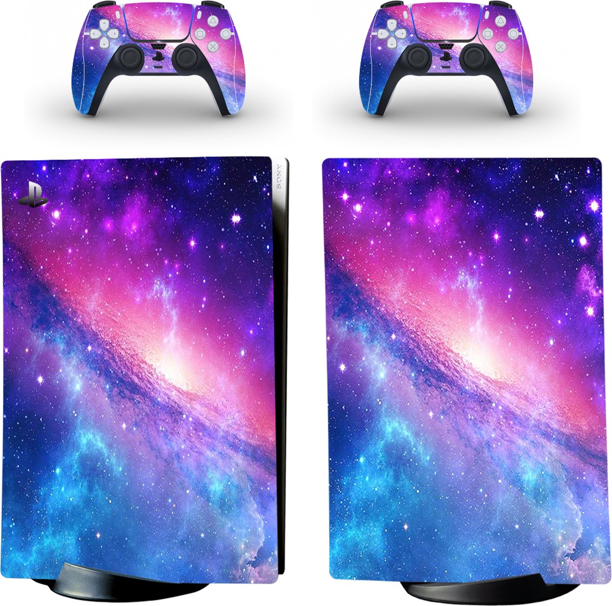 PS5 Digital - Console Skin - Omega Maximus - Galaxy Skin - 1 console en ...