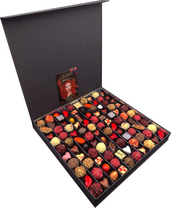 Valentijn / LOVE niet normaal groot - De grootste doos chocolade ...