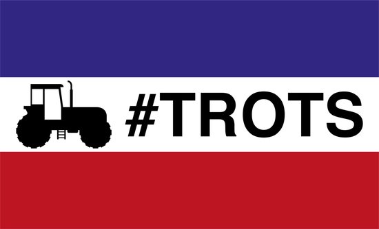 '#TROTS' vlag | 150x100cm | bol.com