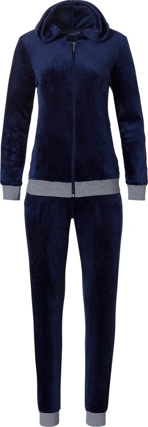 Pastunette - Winter Bloom - Huispak - Donker blauw - Maat 50 | bol.com