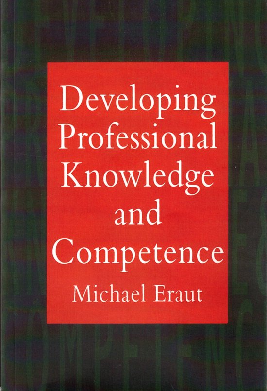 Developing Professional Knowledge and Competence | 9780750703314 ...