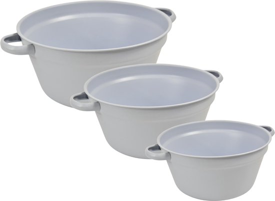 USTT® Zinken Teil Pastelblauw Set 3 Stuks | Teil | Zink | Zinken Emmer ...