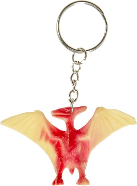 Sleutelhanger Dino 6 cm | Set van 12 Dinosaurus Sleutelhangers | bol