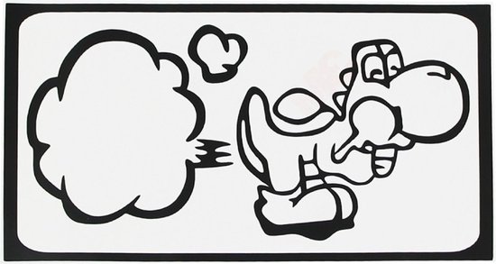 MacBook sticker - Yoshi | bol.com