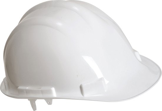 Portwest Bouwhelm - wit - verstelbaar 55-62 cm - veiligheidshelm | bol