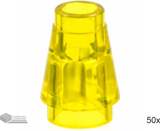 LEGO 4589b Doorzichtig geel 50 stuks | bol
