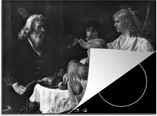 Inductie beschermer - Inductie Mat - Abraham en de engelen - Schilderij ...