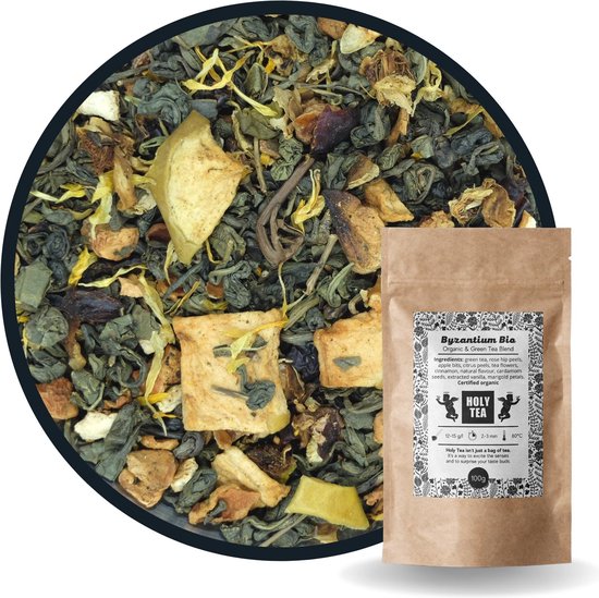 Biologische & Groene Thee Melange - Byzantium Bio – Holy Tea Amsterdam ...
