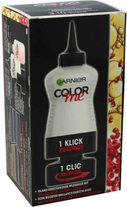 Garnier Color Me 3.10 Blauw Donkerbruin Haarkleur | bol.com