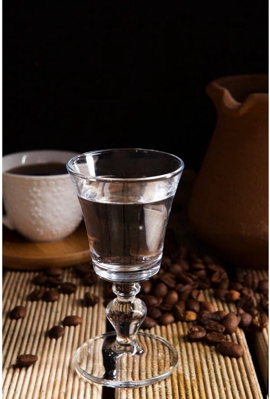 Pasabahce Victoria – Likeurglazen Op Voet – Set van 6 – 50 ML | bol