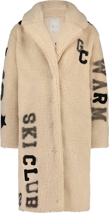 Goosecraft Rhonda Script Coat Jassen - Beige | bol