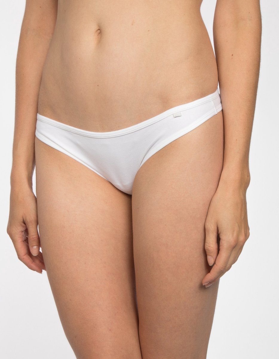 Claesen's® - Dames 2-pack String - Wit - 95% Katoen - 5% Lycra | bol.com