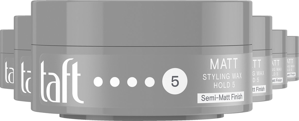 Taft - Matt Wax - Haarwax - Haarstyling - Voordeelverpakking - 6 x 75 ...