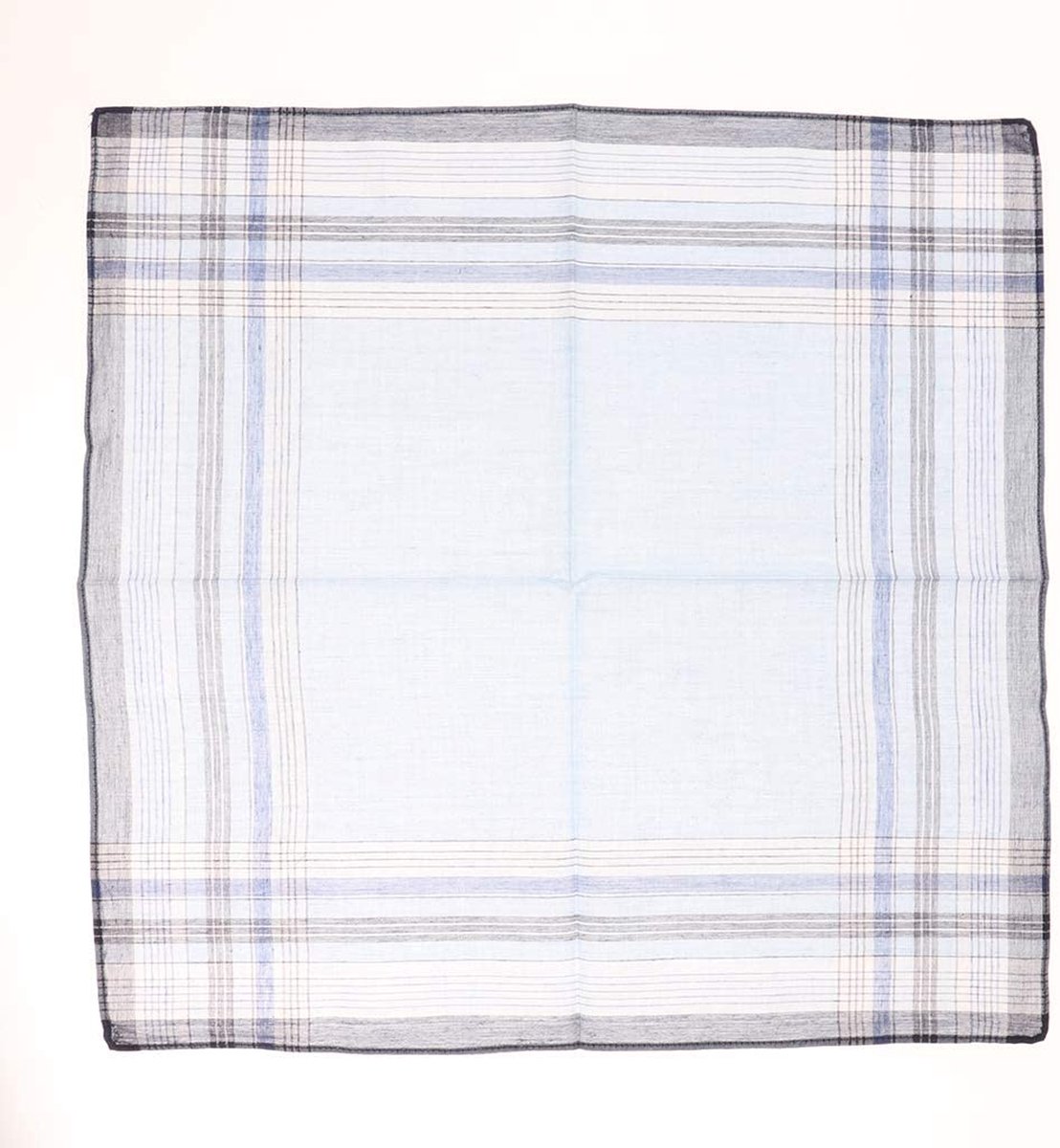 katoenen zakdoeken voor heren - 38 x 38 cm - Diverse kleuren mix pak ...