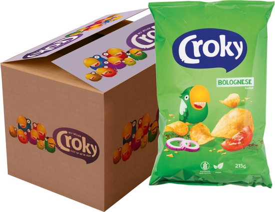 Croky Chips | Bolognese | 20 x 40gr | bol