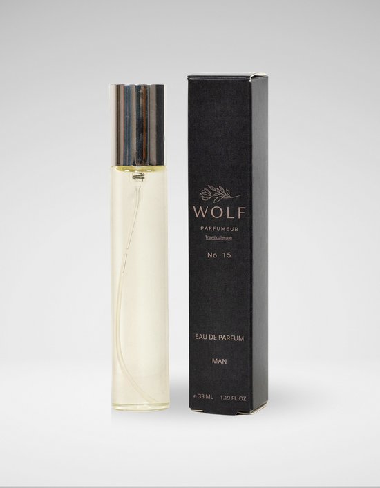 Wolf Parfumeur Travel Collection No.15 - Een frisse, houtachtige ...