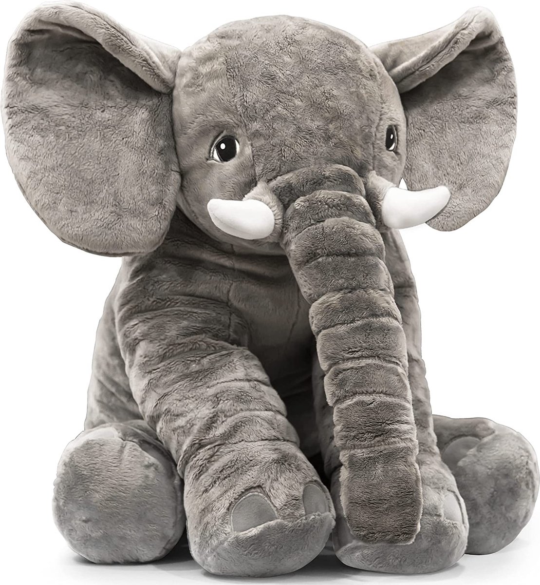 Deryan Luxe Olifant Knuffel - XL Knuffel - Olifant - Knuffeldier ...