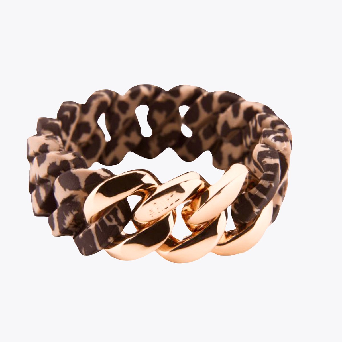 Armband The Rubz Classic 15 mm black pink gold | bol.com