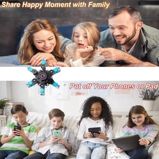 Wonderprice - Fidget Spinner - 2022 - 2 stuks - OEM Wacky Track Spinner ...