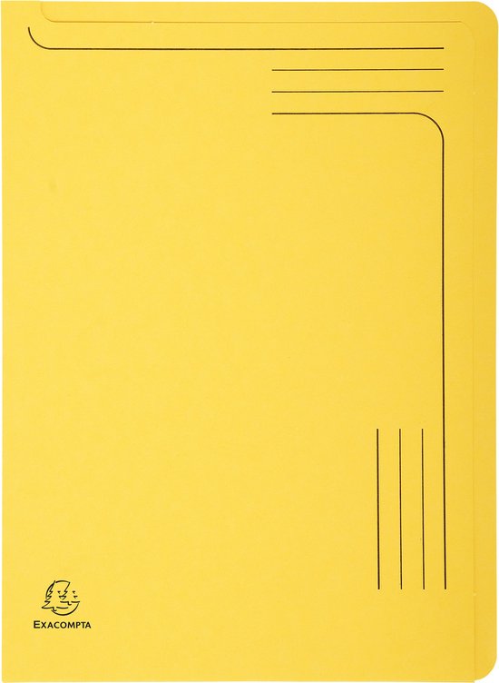 8 x FOREVER® Pak van 5 bedrukte L-mappen 290g/m² 22x31cm voor A4 ...