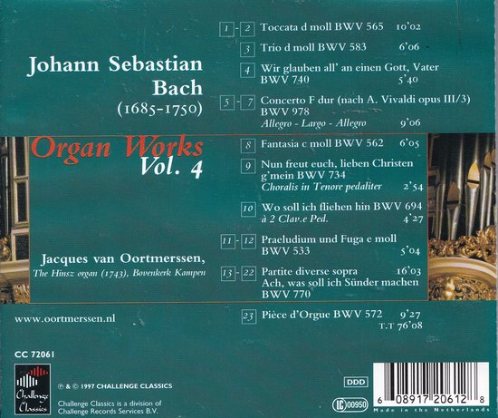 Organ Works Volume 4, Piet Torgg Kee | CD (album) | Muziek | bol.com