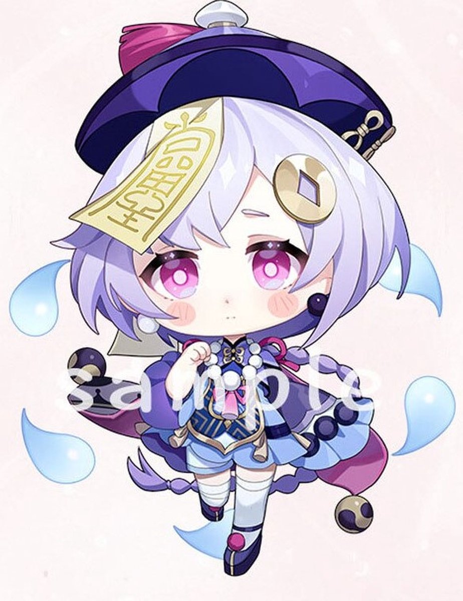 Genshin Impact - Sleutelhanger/Keychain - Anime - Qiqi | bol.com