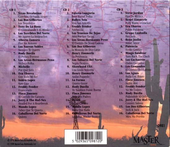 Various Artists - Tex Mex (3 CD), various artists | CD (album) | Muziek ...