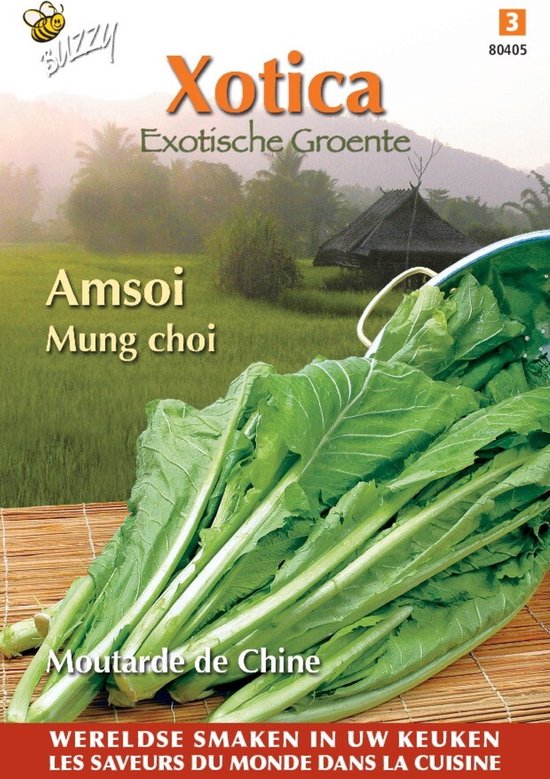 3 stuks - Buzzy - Xotica amsoi mung choi | bol