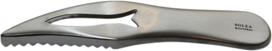 Solea Visontschubber - Model Vis - RVS - 8.5 cm | bol.com