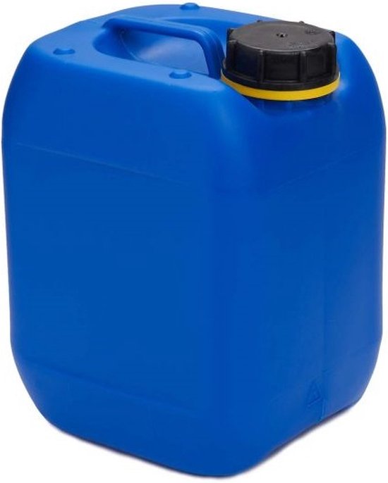 Jerrycan Blauw - 5 liter met dop - stapelbaar - UN-X & Food Grade certificatie | bol