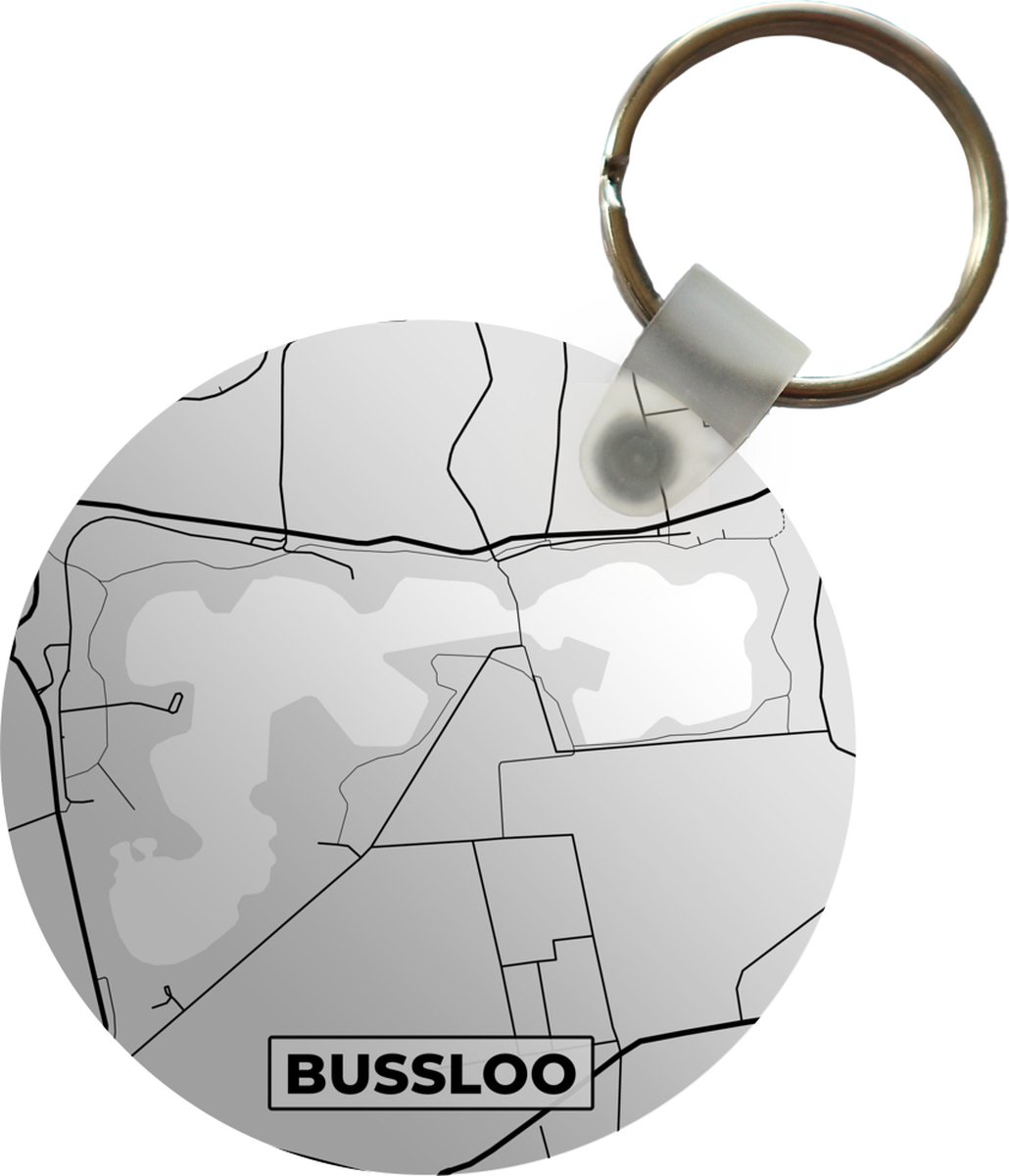 Sleutelhanger - Kaart - Bussloo - Stadskaart - Plattegrond - Nederland ...