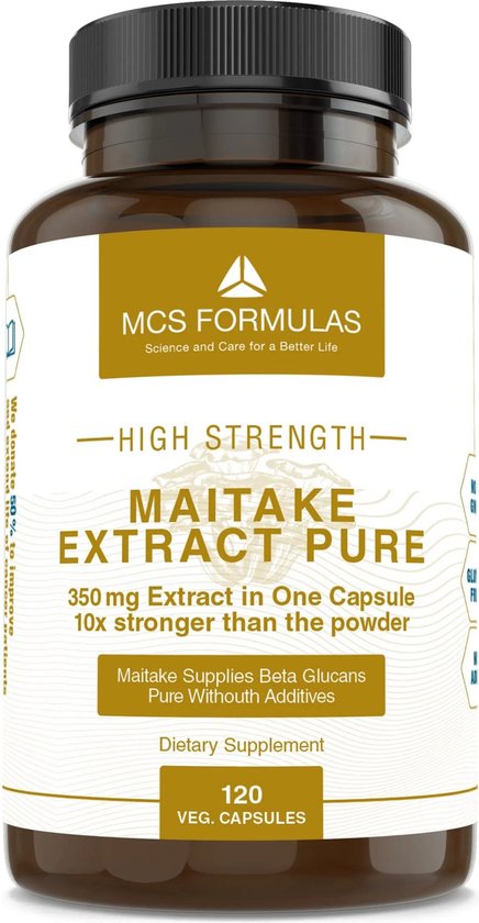 Maitake Extract Pure, 350mg/Capsule | bol.com