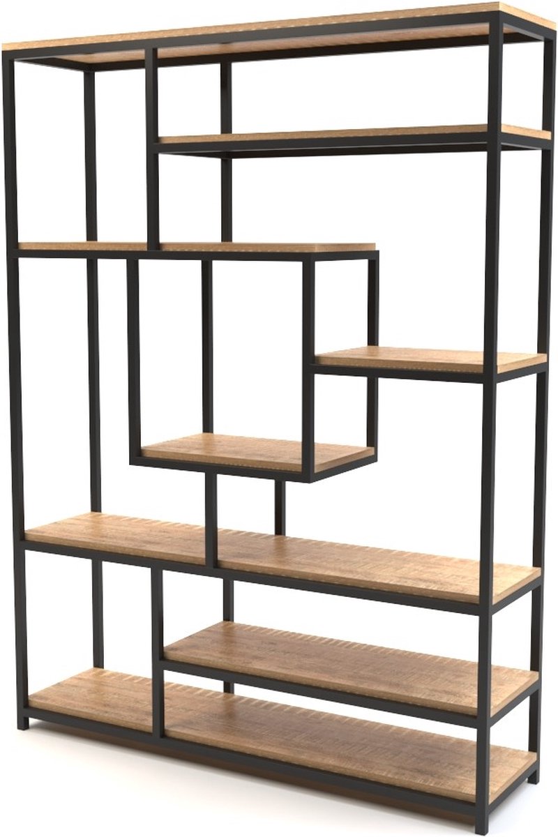 Open boekenkast 200 x 150cm - Dock collectie | bol.com