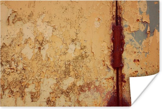 Poster Industrieel - Roest - Staal - IJzer - 120x80 cm | bol.com