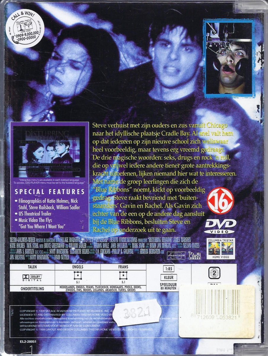 Disturbing Behaviour (Dvd), Katie Holmes | Dvd's | bol.com