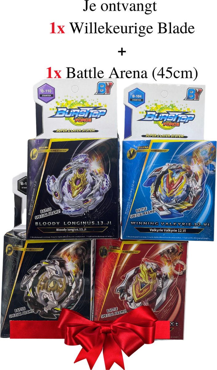 Bursttop - Beyblade Arena - Inclusief Launcher en Arena - Beyblade ...