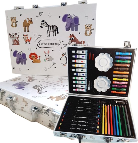 50 DELIGE TEKENKOFFER & SCHILDERSKOFFER VOOR KINDEREN - TEKENDOOS ...