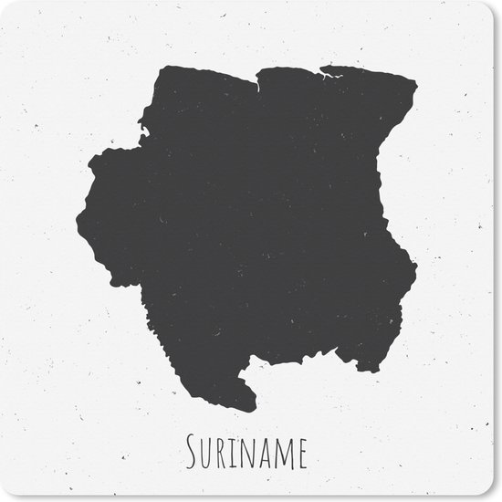 Muismat XXL - Bureau onderlegger - Bureau mat - Suriname waarbij de ...