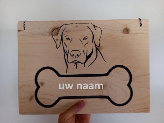 Hond (Naam Bord) | bol.com