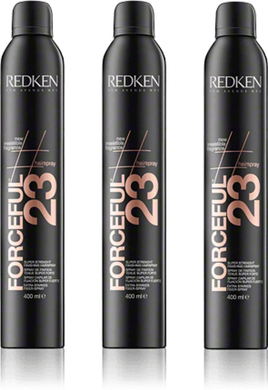Redken - Forceful 23 Hairspray - 3x 400 ml | bol