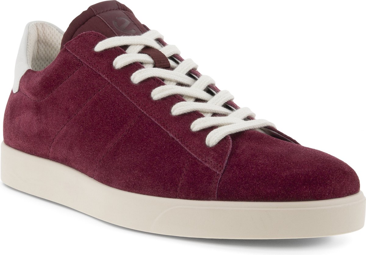 ECCO Street Lite heren sneakers - Bordeaux - Maat 41 | bol.com