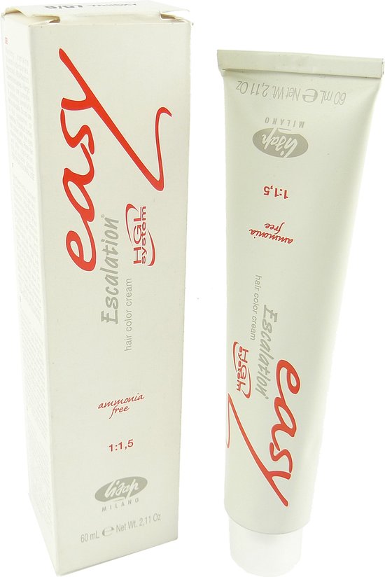 Lisap Easy Escalation Hair Color Cream Coloration Permanent sans ...