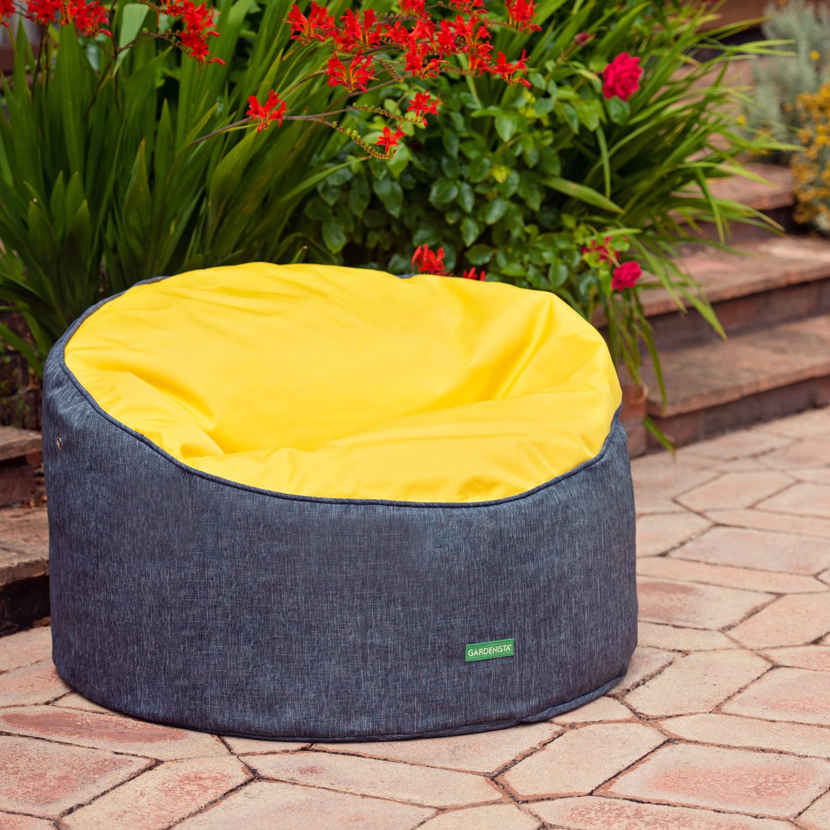 Gardenista Zitzak stoel voor Tuin of Zwembad - Ronde Grote Zitzak voor ...