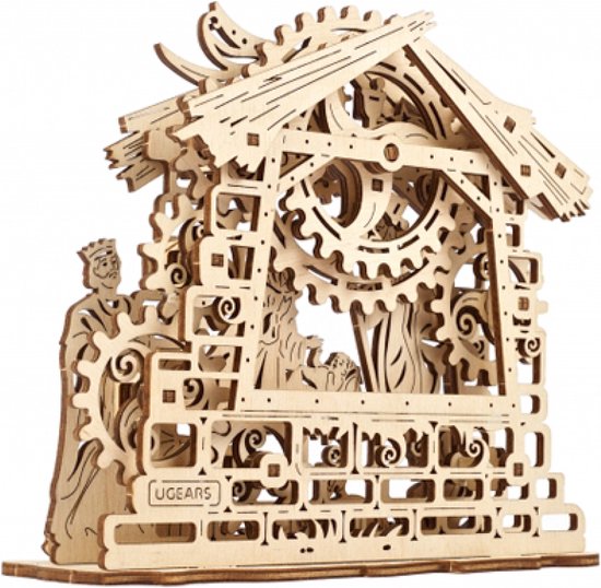 Ugears - modelbouw hout - kerststal | bol.com
